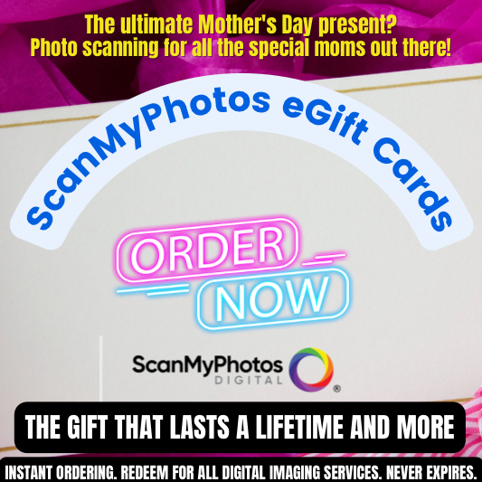 ScanMyPhotos E-Gift Card for Photo Scanning Service | ScanMyPhotos.com