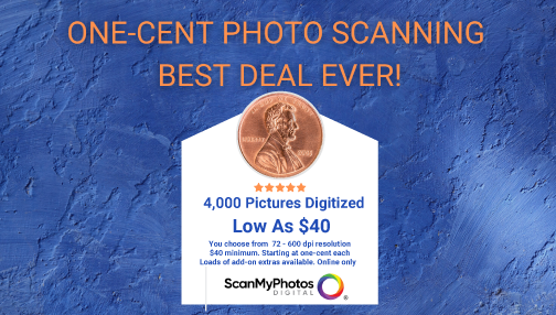Online Photo Scanning Specials & Discounts - ScanMyPhotos Coupon Codes