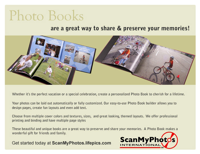After Your Photos Are Scanned, Easily Order Custom Photo Books 1 ...