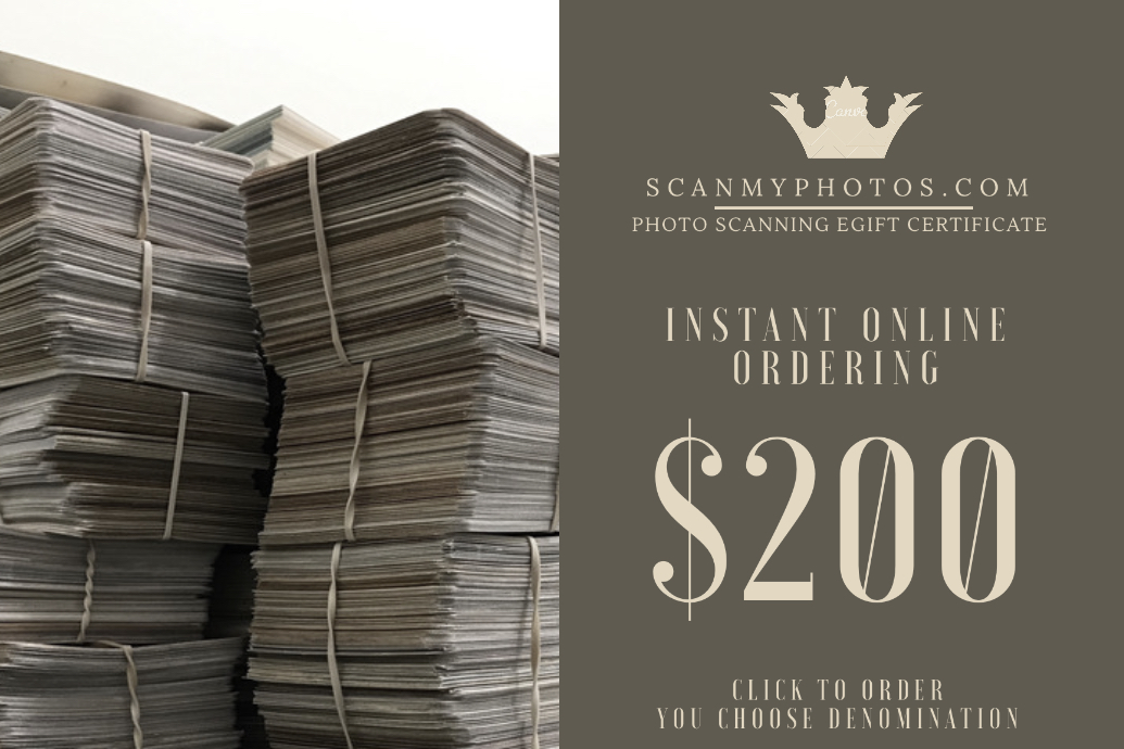 Photography Photo Scanning Gift Ideas
