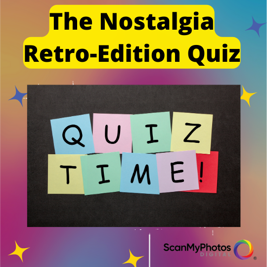 The Nostalgia Retro-Edition Quiz | ScanMyPhotos Picture This Journal