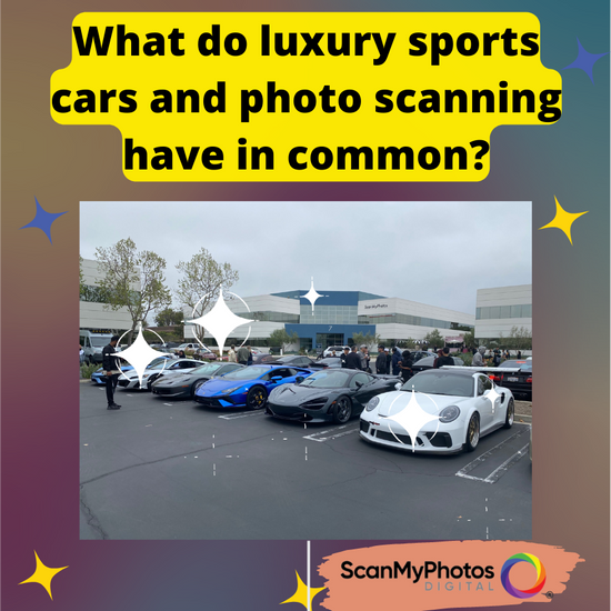 What do luxury sports cars and photo scanning have in common? | Photo ...