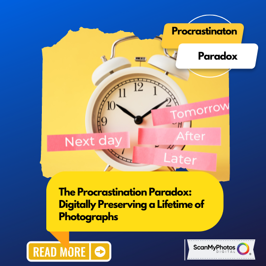 The Procrastination Paradox: Digitally Preserving a Lifetime of ...