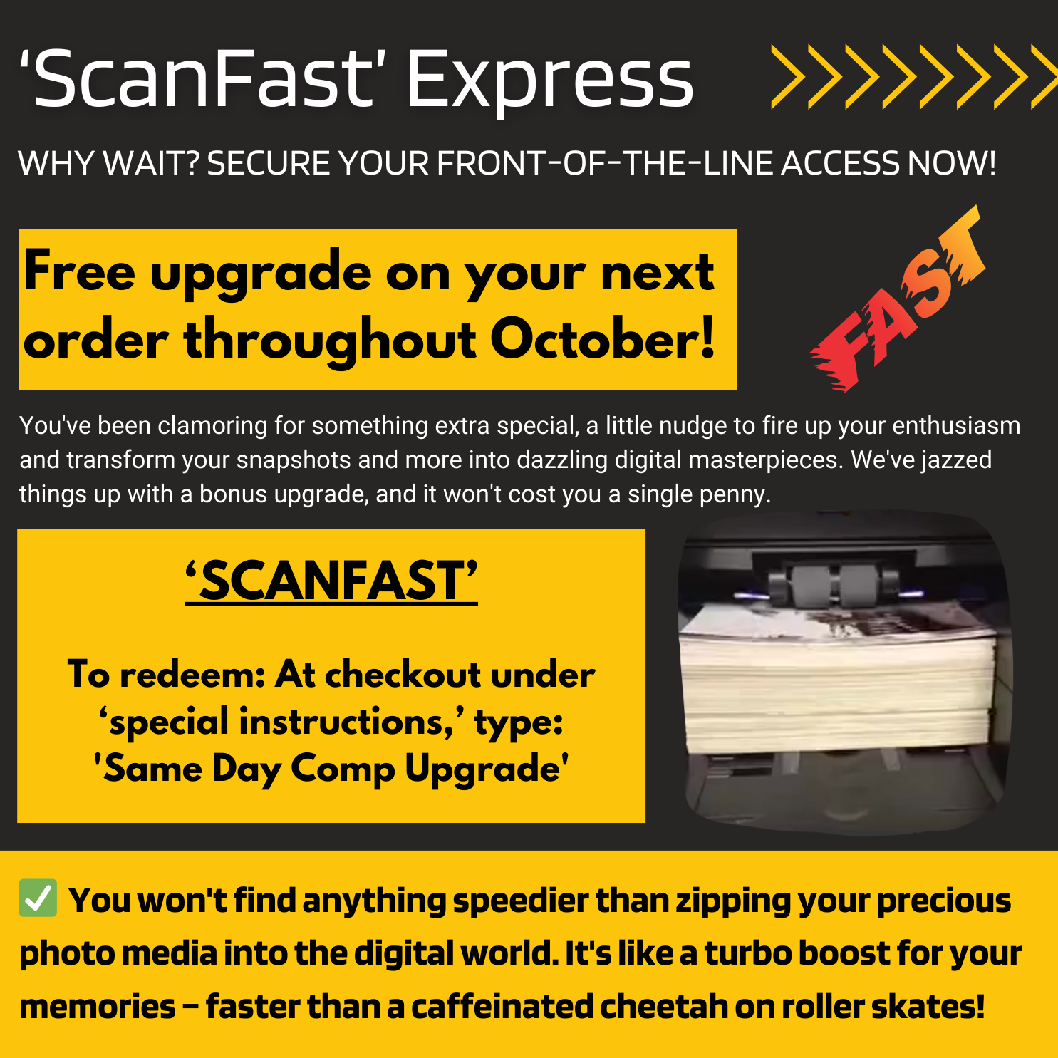 BONUS UPGRADE: Same-day scanning at ScanMyPhotos for Family History ...