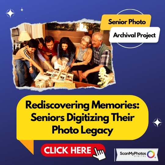 Rediscovering Memories: Seniors Digitizing Their Photo Legacy | Photo ...