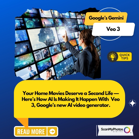 Veo 3 Google's New AI Video Generator | Photo Scanning & Digitization ...