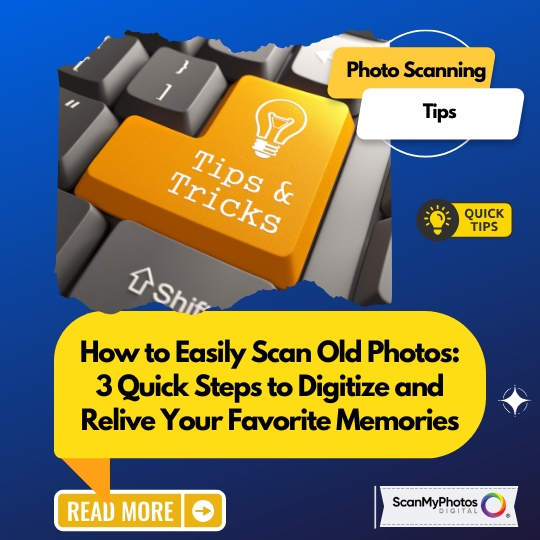 How to Go Digital in 3 Easy Steps | Photo Scanning & Digitization Blog | ScanMyPhotos