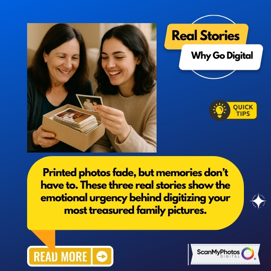 Why You Must Digitize Photos Now | ScanMyPhotos Picture This Journal