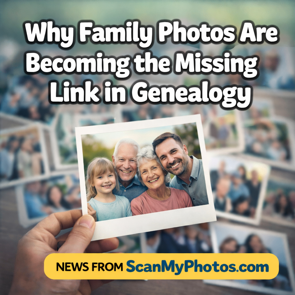 Photos are the Missing Link in Genealogy | Photo Scanning ...